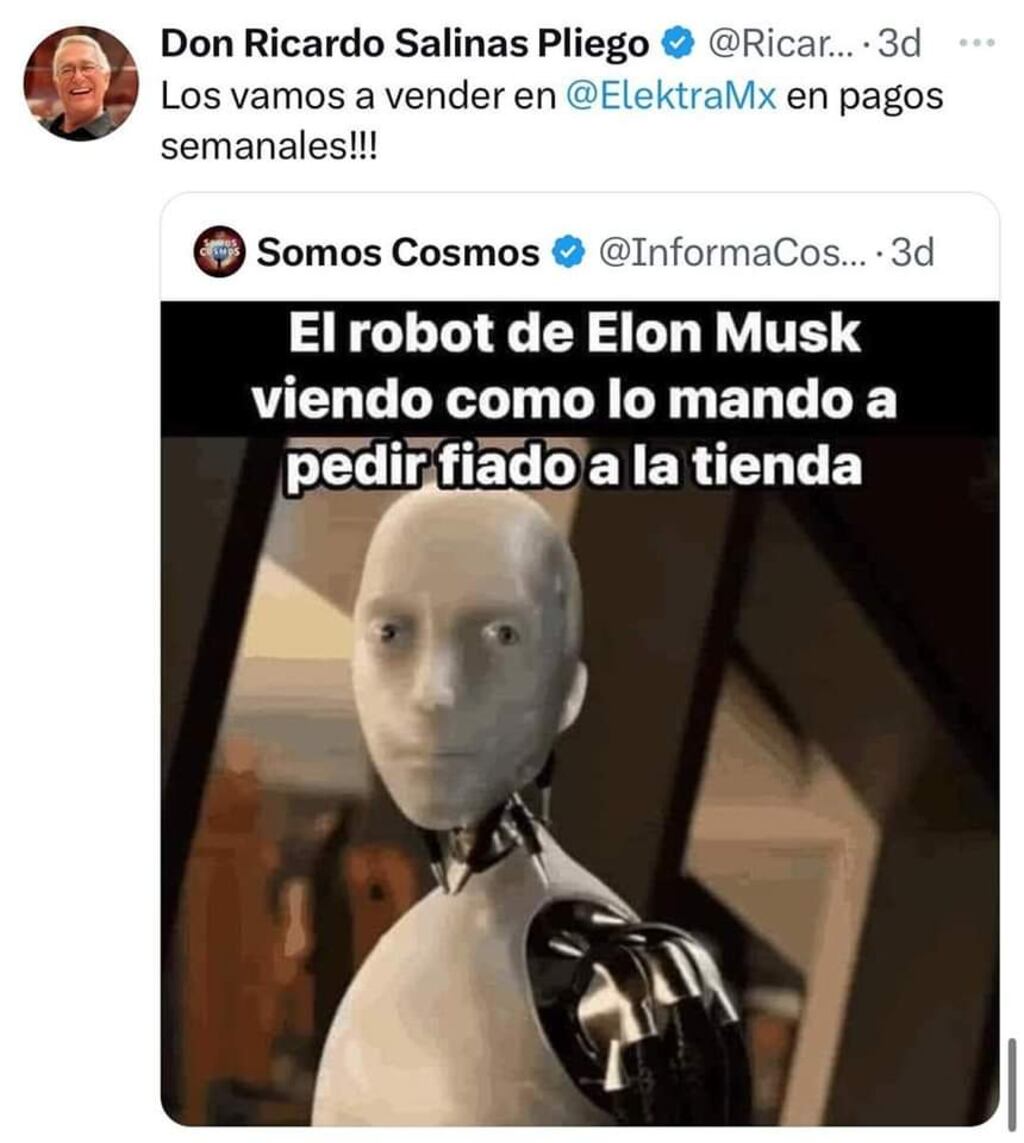 Recopilación de los mejores memes del robot Tesla y que aseguran las ...