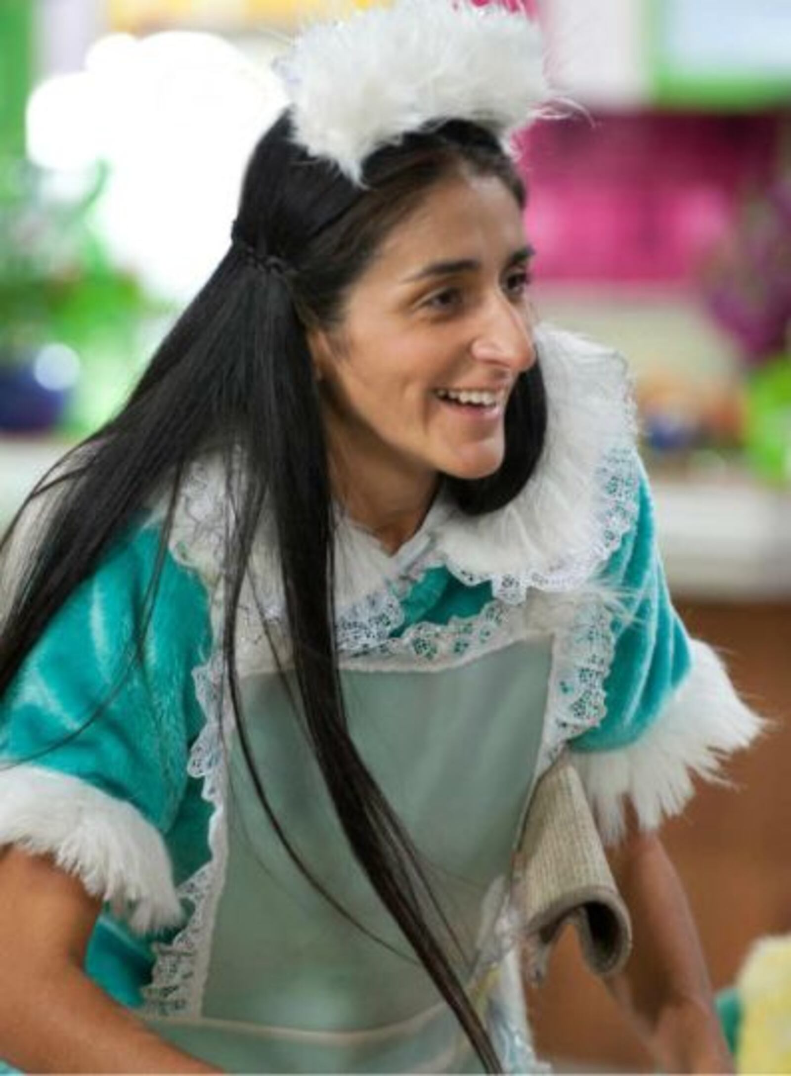 La foto que demuestra que Excelsa de la "Familia Peluche" es una mujer ...