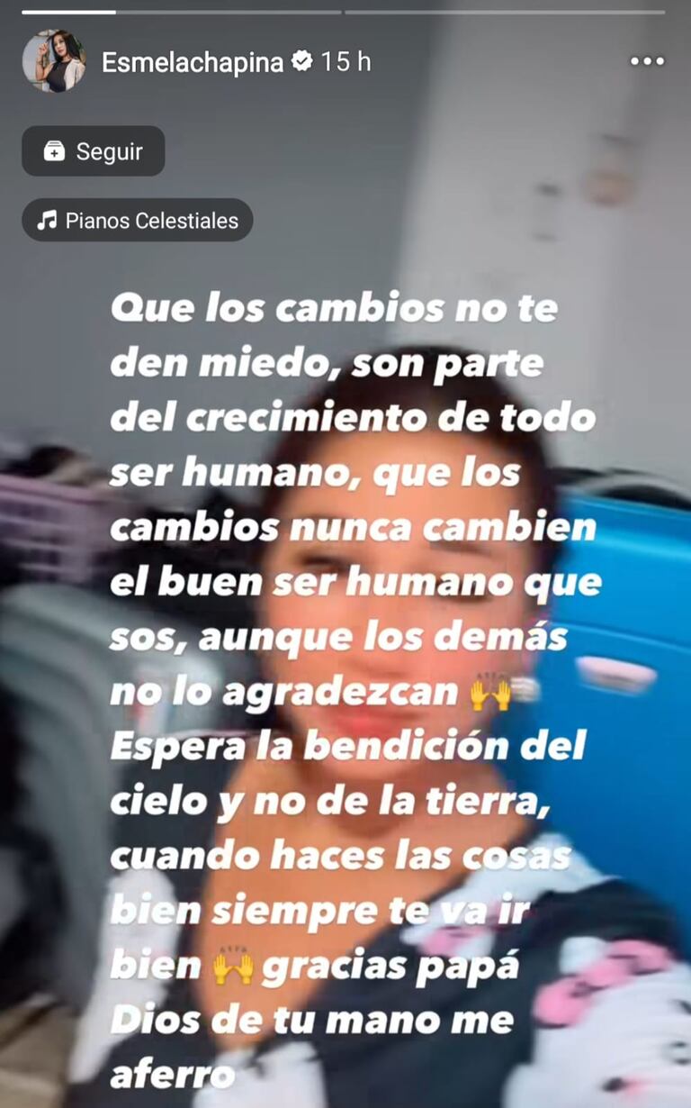 Esme La Chapina muestra varias maletas de equipaje y todo apunta a una mudanza – Publinews