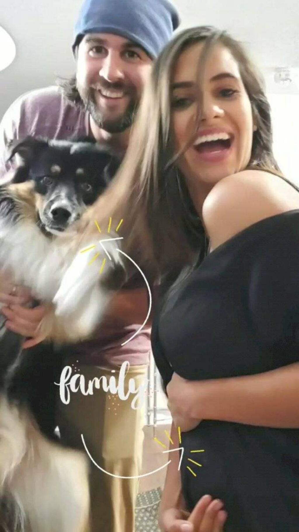 Por primera vez, Jessica Scheel presume su pancita de embarazada ...