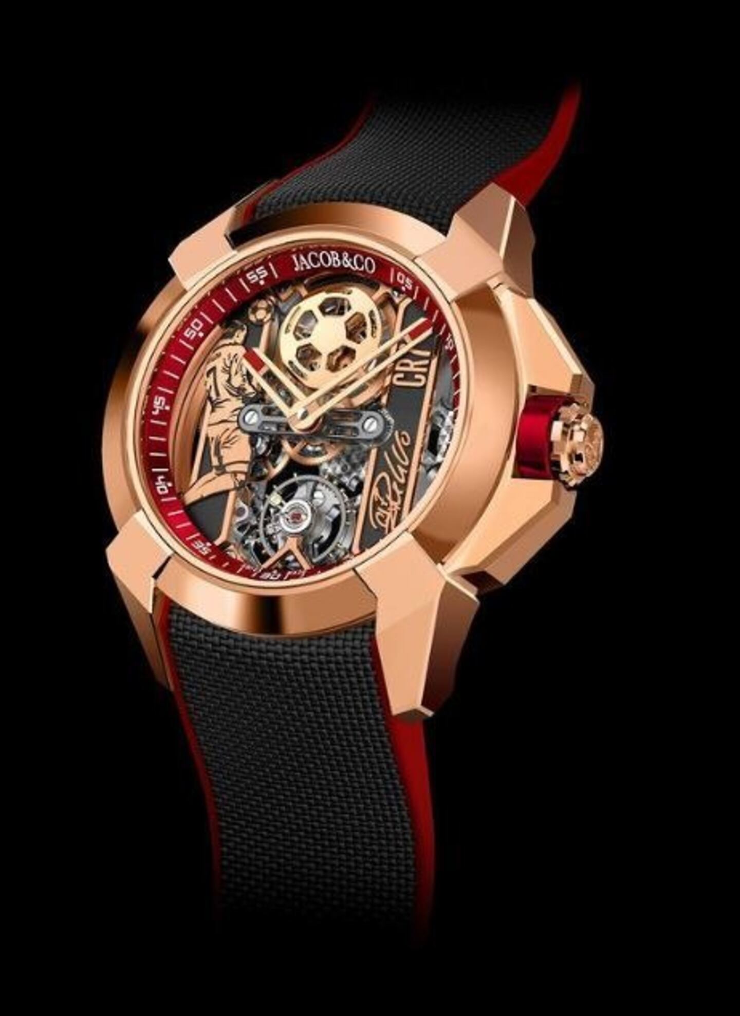 CR7 hace una colaboración con Jacob & Co. y lanza una línea de relojes ...