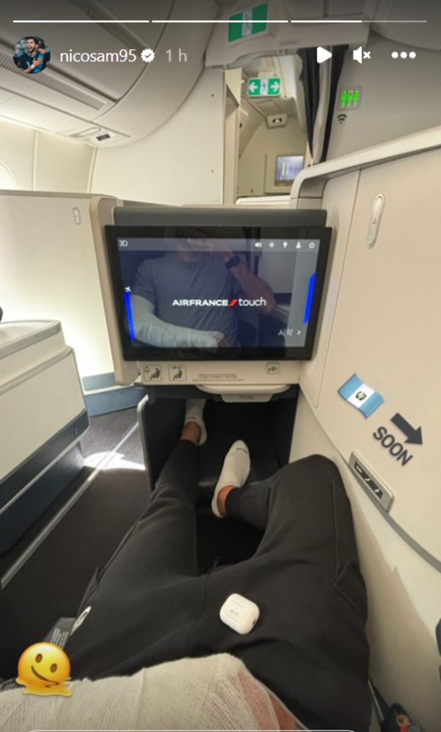 Nicolás Samayoa viaja a Guatemala pese a la lesión en su brazo ...