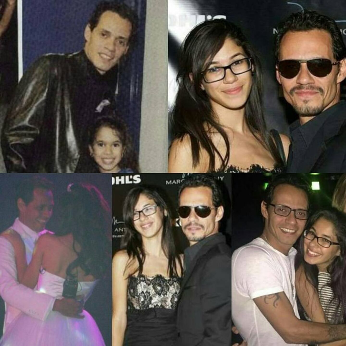 Ella es la hija de Marc Anthony que es 5 años mayor que Nadie Ferreira ...