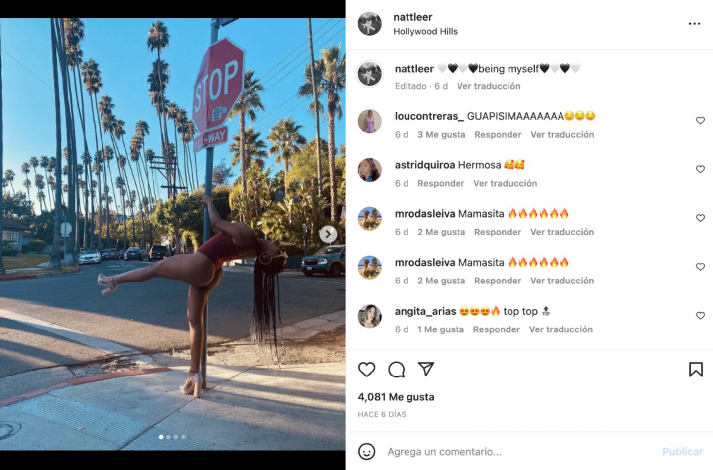 La hija del Pando Ramírez presume su trasero desnudo en las calles de ...