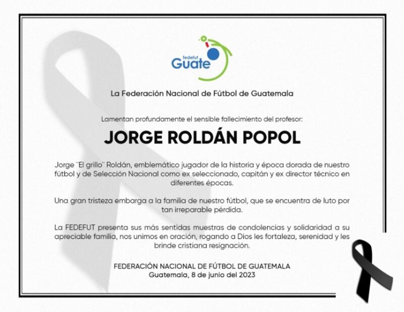 Jorge Roldán: Clubes lamentan la pérdida del "Grillo" Roldán – Publinews