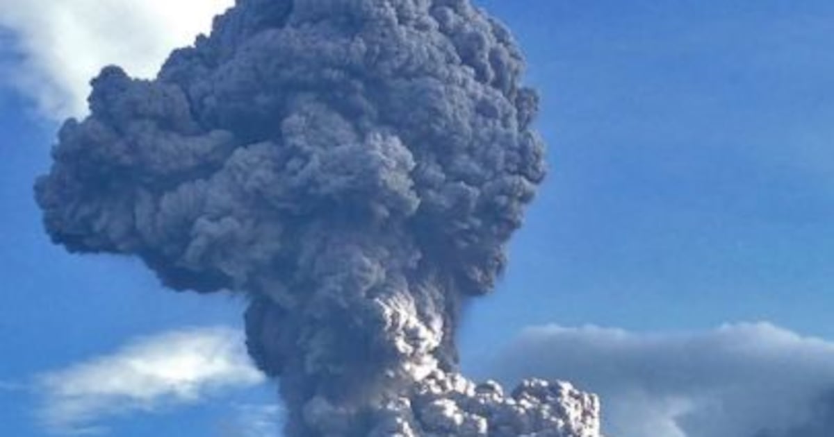 VIDEO. Comparten imágenes del momento exacto de la explosión del volcán ... VIDEO. Comparten imágenes del momento exacto de la explosión del volcán ...